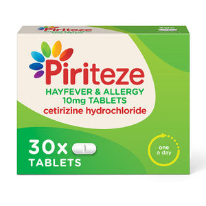 Buy Piriteze Antihistamine Allergy Relief 30 Tablets in Erdington ...
