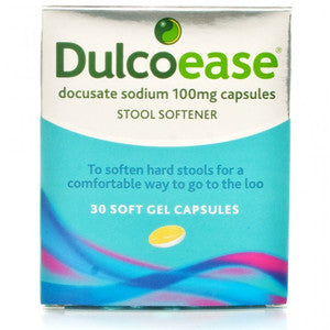 DulcoEase Stool Softener 30 Gel Capsules – MEDILAND PHARMACY
