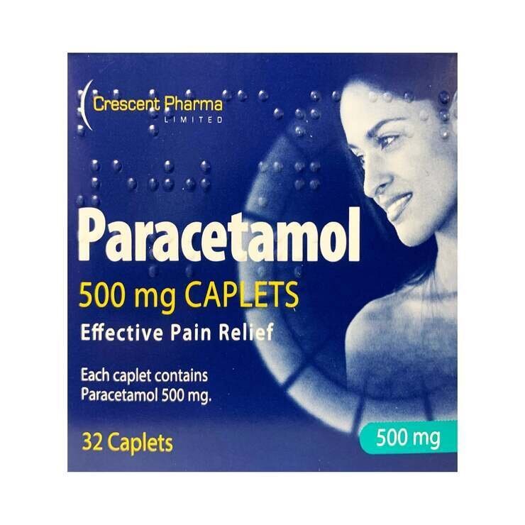 Buy Paracetamol 500mg Caplets x 32 in Erdington, Birmingham , Leading ...